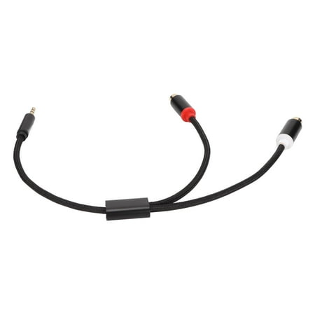 3.5mm Male To 2 Female Cable, Prevent Oxidation Gold Plated Plug ...