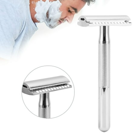 Herwey Long Handle Safety Zinc Alloy Safety Reusable Manual Shaver ...