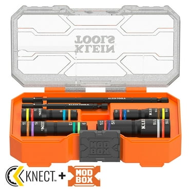 Klein Tools 65239 Flip Impact Socket Set, SAE and Metric, 13 Pc ...