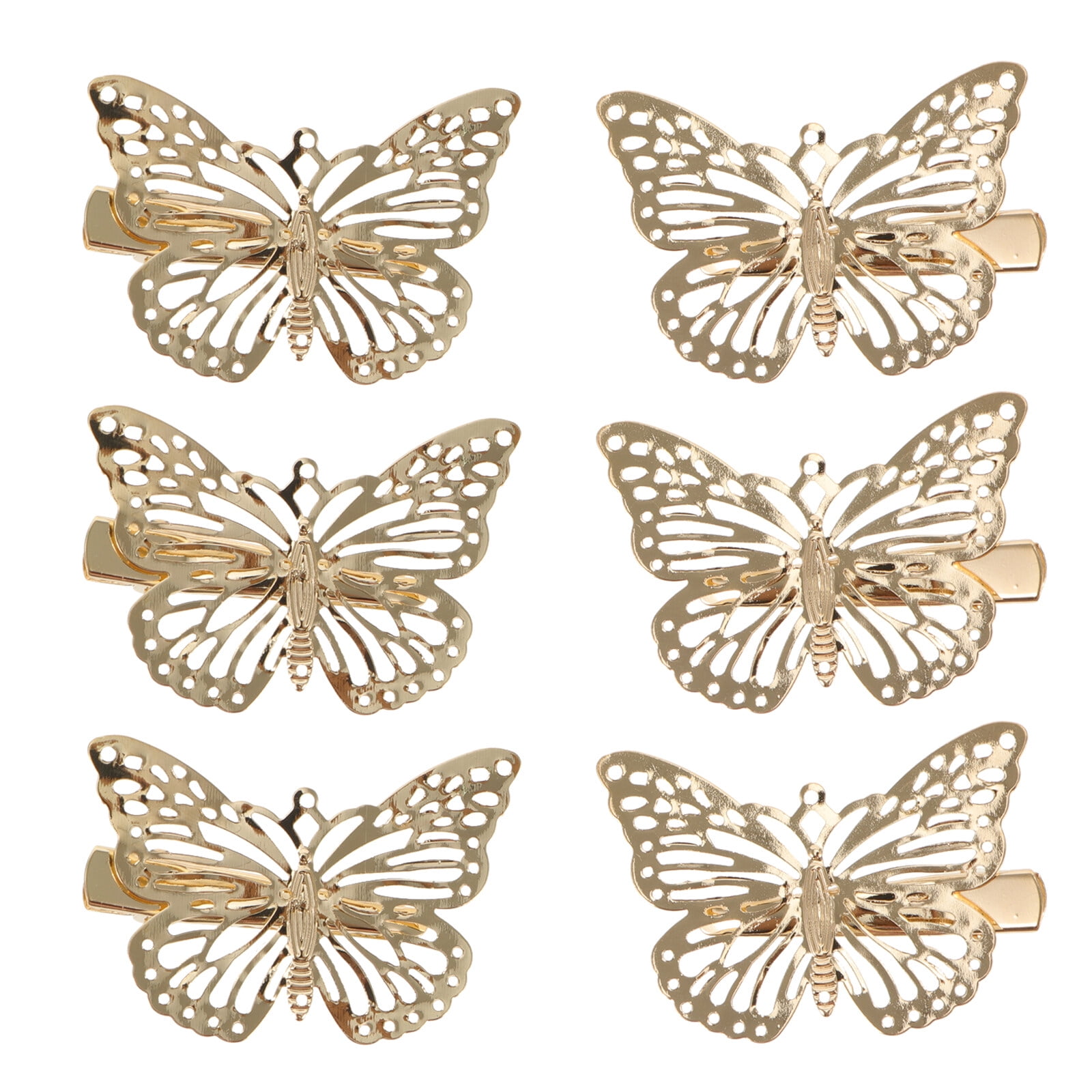 Click here for Deepcraff 12pcs Butterflies Hair Clips Metal Hair... prices