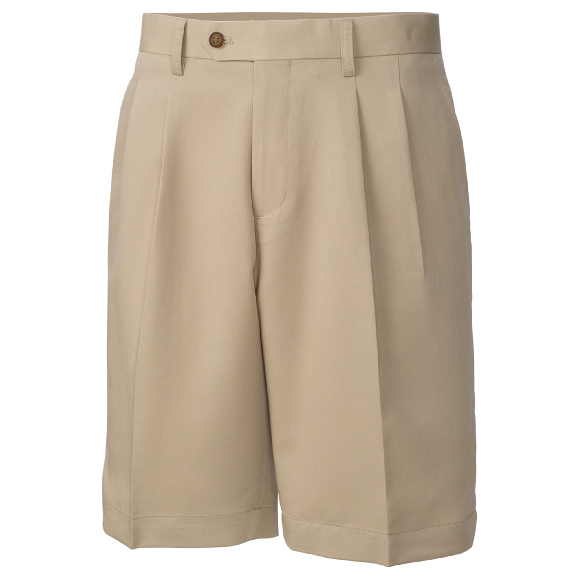 Cutter & Buck Men's Twill Microfiber Pleated Short - Walmart.com
