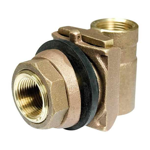 Parts 2O Brass Pitless Adapter - Walmart.com