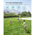 Badminton Net Set Portable Sports Set for Badminton Tennis Kids ...