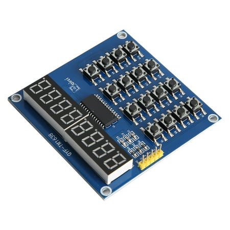 Led Display Module Keyboard Scanning Module Mcu Control Board TM1638 3 ...