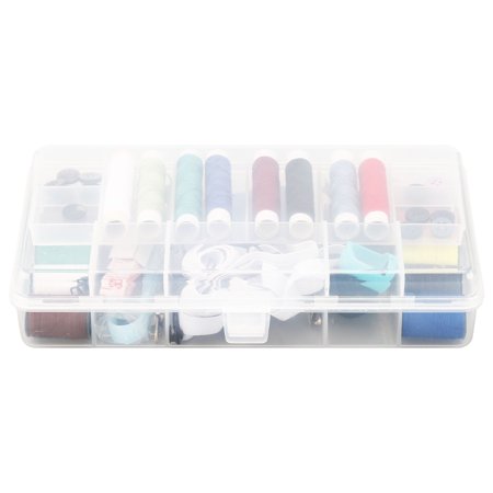 Small Sewing Kit, Mini Sewing Kit Multiple Compartments Metal Plastic ...