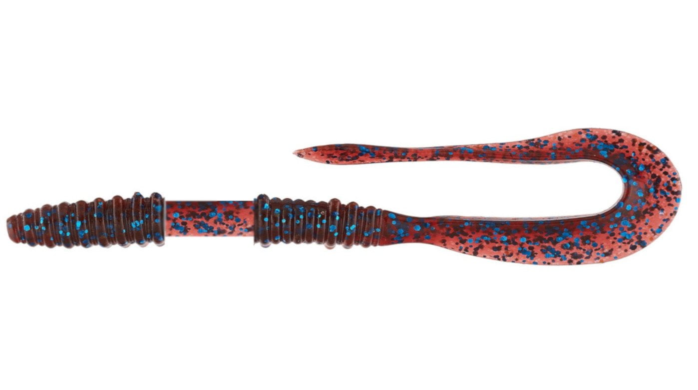 Keitech Mad Wag Long Soft Plastic U-Tail Worm - Walmart.com