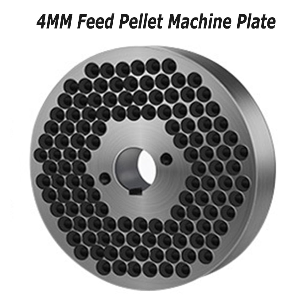 TECHTONGDA 4MM Feed Pellet Machine Plate Farm Animal Feed Grinding Disc ...