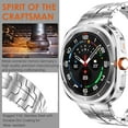 REQO Metal Band for Galaxy Watch Ultra Bands 47mm 2025/2024 Men Rugged ...
