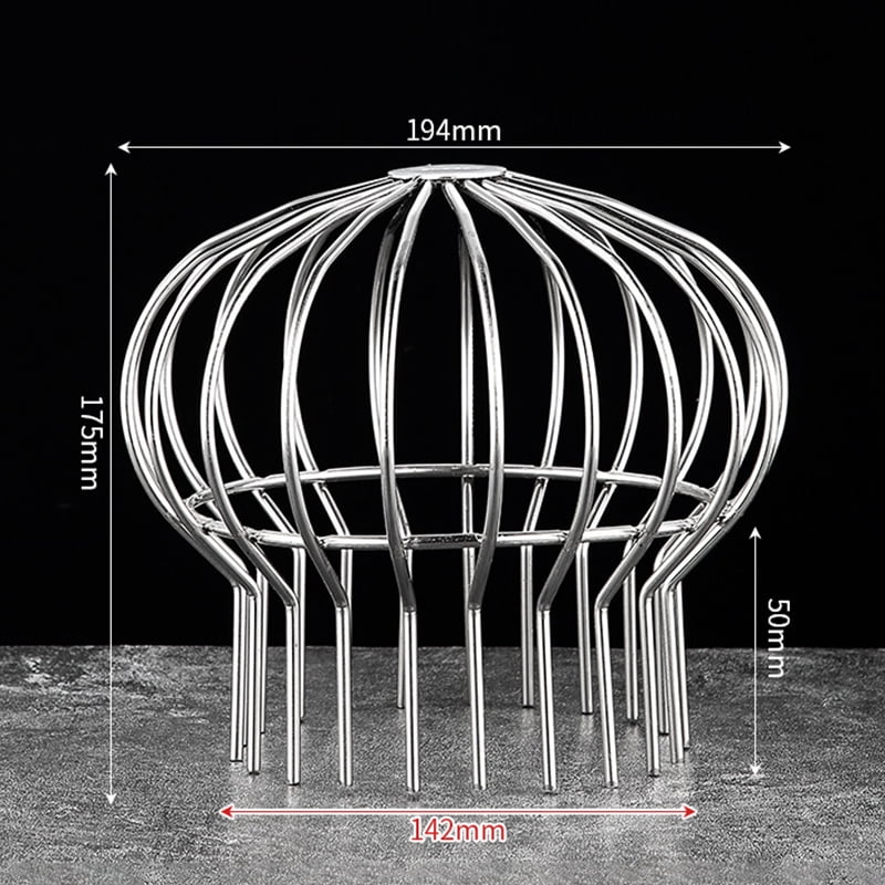 Gutter Guard Strainer Stainless Steel Gutter Balloon Mesh Fittings Roof ...