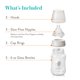 Evenflo Balance + Wide Neck Glass Bottles, 6oz 3 Pack - Walmart.com