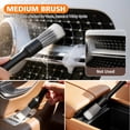 8 Pack Boars Hair Detailing Brushes, Ultra Soft Auto Cleaning Tools for ...
