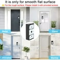 Adhesive Mount Compatible with for Video Doorbell No-Drill Mounting ...