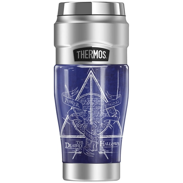 Harry Potter Deathly Hallows Logo THERMOS STAINLESS KING Stainless ...