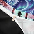 Aikeke Galaxy Aurora Dragon Twin Duvet Cover, Japanese Samurai Cherry ...