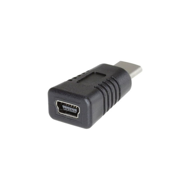 Nippon Labs USB 2.0 USB-C Male to Mini USB B Female Adapter (50000-USB2 ...