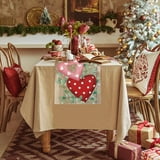 WYBXZ Valentine's Day Red Love Hearts Table Runner, Super Soft ...