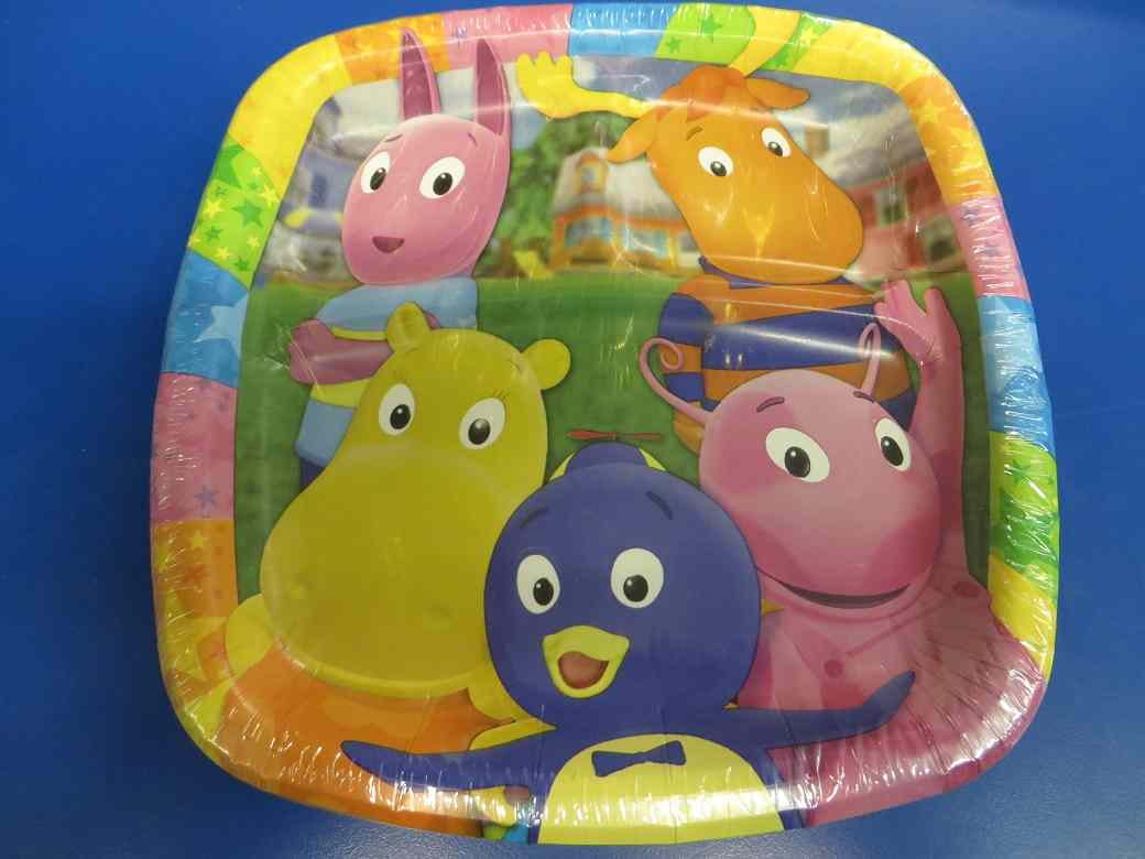 Backyardigans Large Paper Pocket Plates (8ct) - Walmart.com