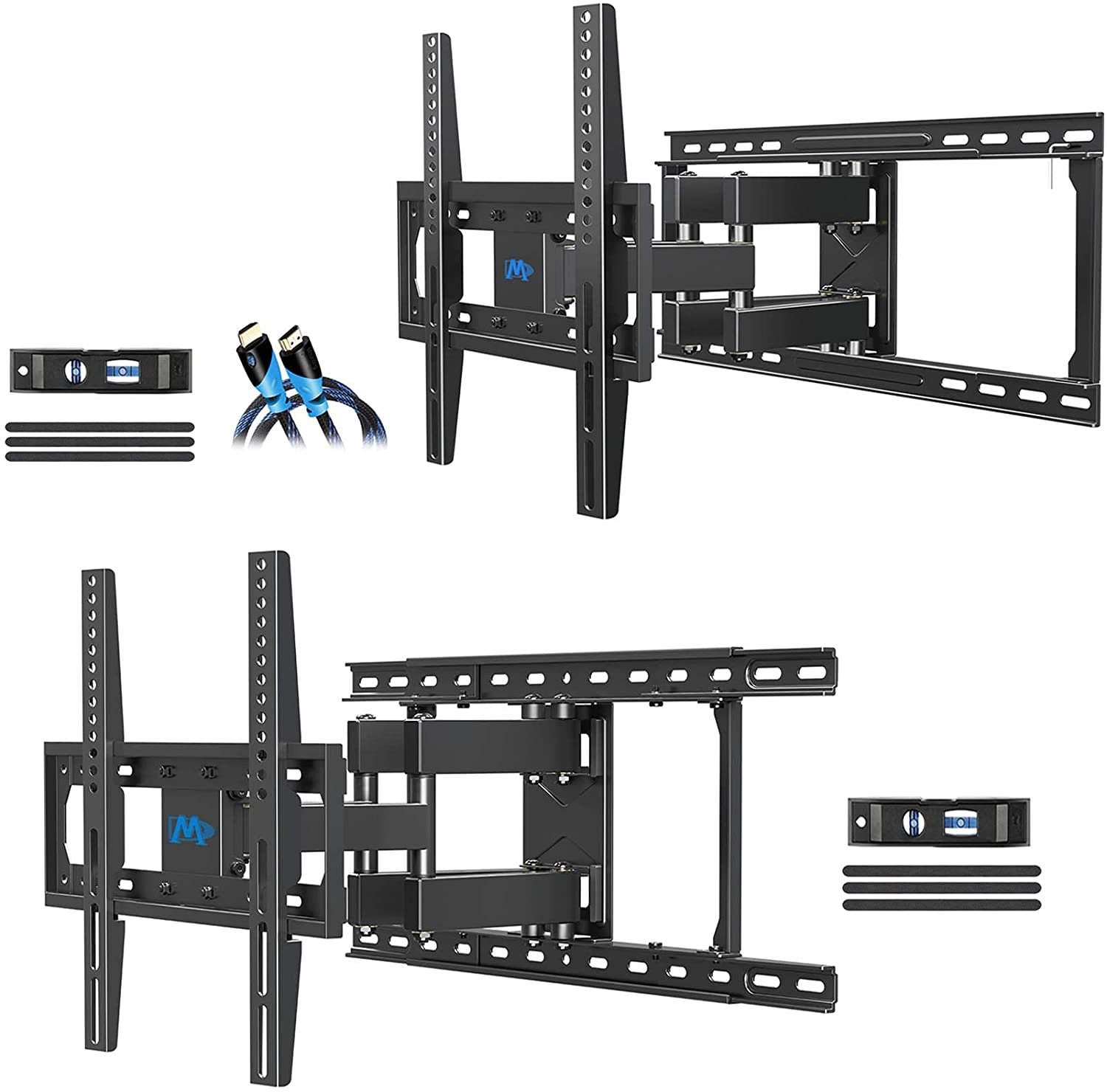 Wgthhk MD2380-24 Full Motion TV Wall Mount with Swivel and Tilt for 26 ...