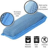 Scrubit Microfiber Sponge 6-Pack Heavy Duty Non Scratch for Utensils ...