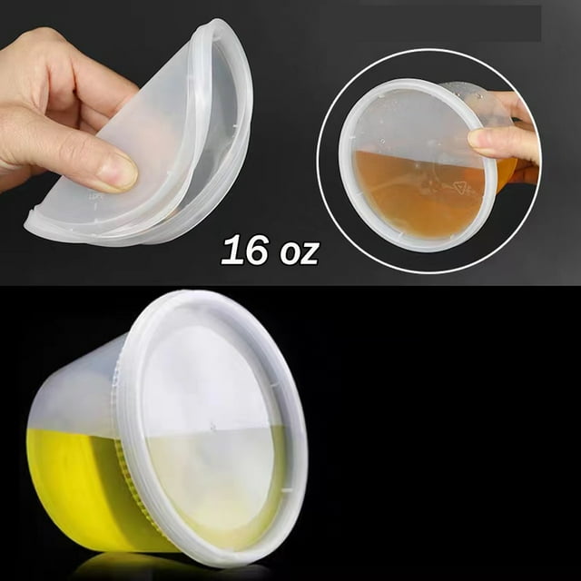 Deli Containers With Lids 16 oz) Soup Containers Microwavable, Non ...