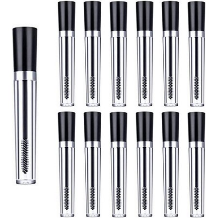 12PCS 7.5ML/0.25OZ Mini Empty Mascara Tube Bottles, Reusable Plastic ...