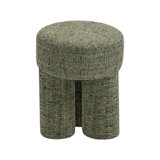 Meridian Furniture Larson Green Fabric Ottoman/Stool - Walmart.com
