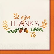 Party Central Lush Leaves 2-Ply Hello Fall Harvest Beverage Napkins - 5 ...