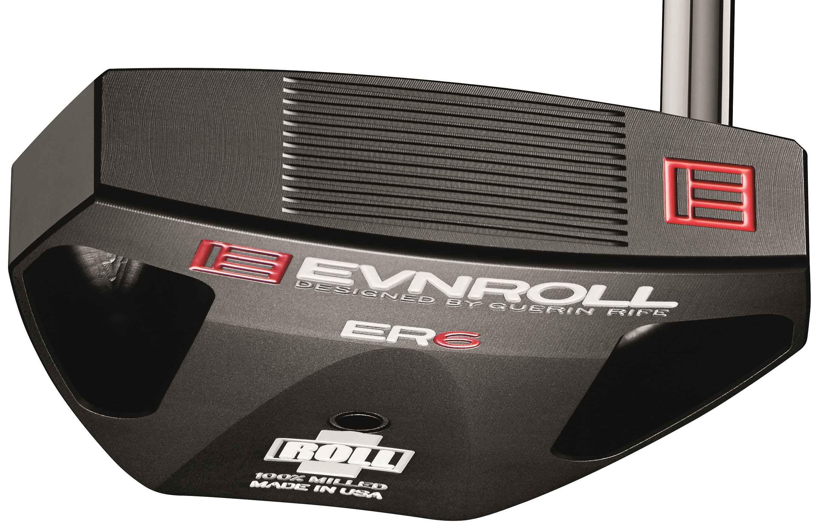 Pre-Owned Evnroll ER6 iRoll Black Mallet Putter 35 Inches Golf Club Steel Putterflex - Walmart.com