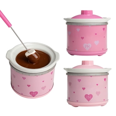 Paris Hilton 0.65 Qt Mini Dip and Food Warmers, Heart Design, Set of 2 ...