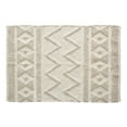 VCNY Home Reign Ivory Loop Texture Polyester Scatter Area Rug, 30" x 45 ...
