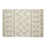 VCNY Home Reign Ivory Loop Texture Polyester Scatter Area Rug, 30" x 45 ...