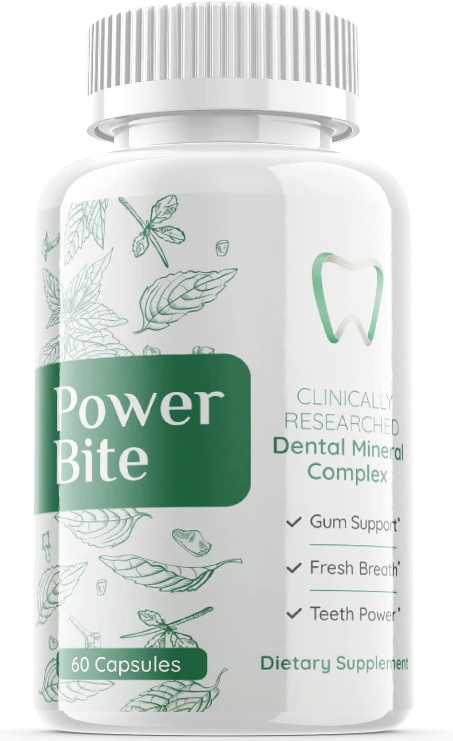 (1 Pack) Power Bite - Advanced Oral Probiotics Formula for Healthy ...