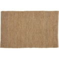 Natural Tan Farmhouse Flooring Minneka Jute Rectangle Accent Rug ...