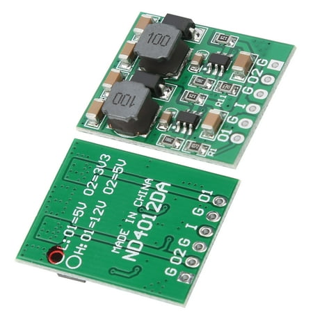 Dual Channel Converter Module, Converter Module 12V 5V 3.3V 10W Thermal ...