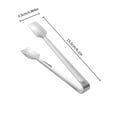 2026 Stainless Steel Sugar Cube Tongs Small Ice Tongs, Thickened No ...