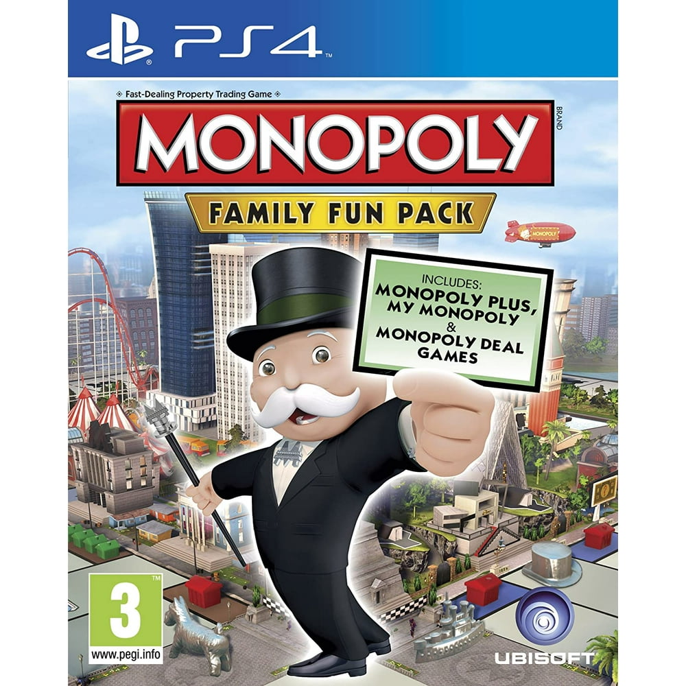 Monopoly Family Fun Pack (PS4 Playstation 4) A New Era of Monopoly for ...