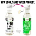 Wholesome Yum Zero Sugar Simple Syrup - Sugar Free Simple Syrup with ...