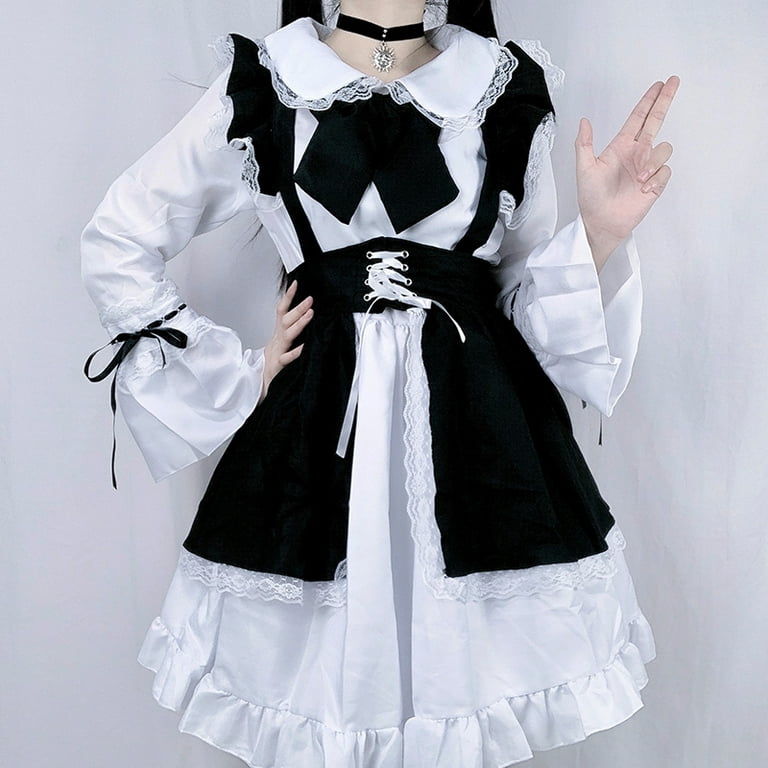 Blue Maid Cafe Outfits