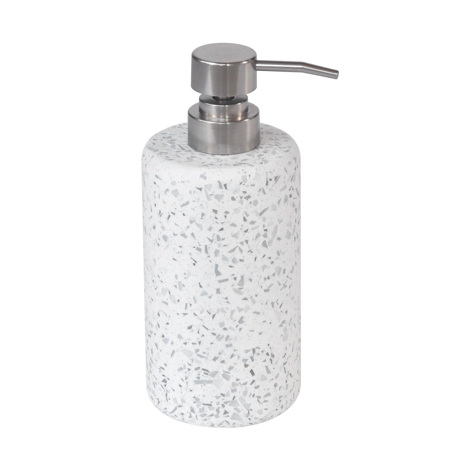 Click here for Hometrends White Terrazzo Soap Dispenser  Lotion D... prices