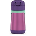 Thermos Baby Vacuum Insulated Stainless Steel Sippy Cup, 10oz, Purple ...