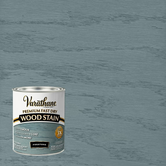 4 Pack, Fogstone, Varathane Premium Fast Dry Wood Stain-370871, Half ...
