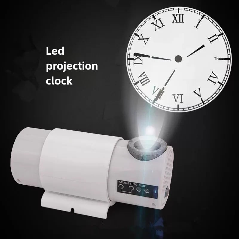 Reloj de proyección de personajes grandes, reloj despertador Digital ...