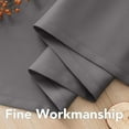 Charcoal Gray Blackout Curtain Panels for Bedroom Kitchen Curtains ...