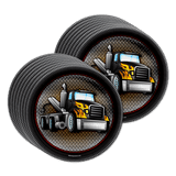 Tow Truck Birthday Party Supplies Set Plates Napkins Cups Tableware Kit ...