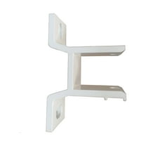 ALEKO Retractable Awning Wall Mount Brackets, White Aluminum, Set of 2 ...