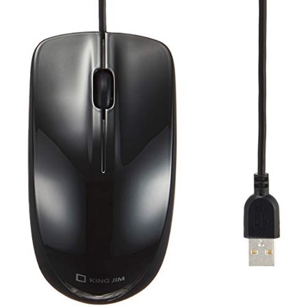 KING JIM Mouse Type Scanner Black MSC10 Black | Walmart Canada