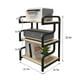 Natwind 3-Tier Home Office Printer Stand File Storage Rack with Anti ...
