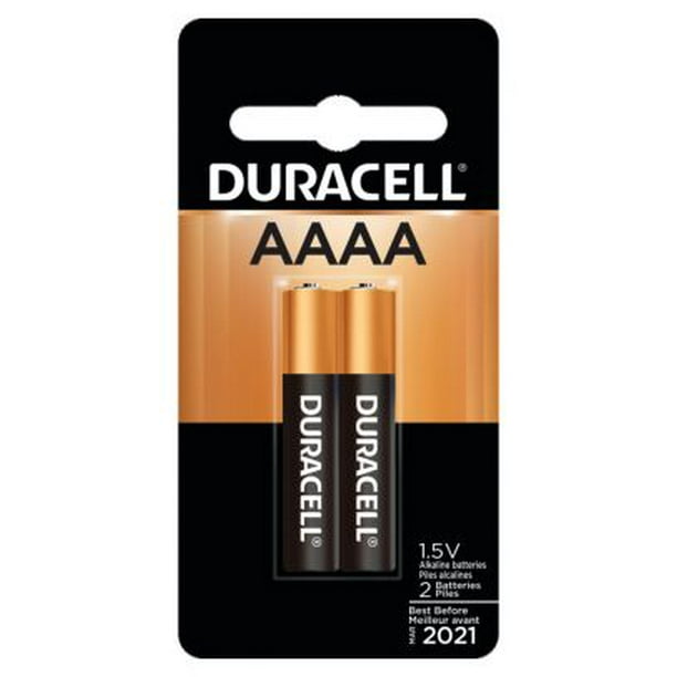 2 Batteries Duracell AAAA 1.5V Alkaline Battery, MX2500,E96,LR8D425 ...