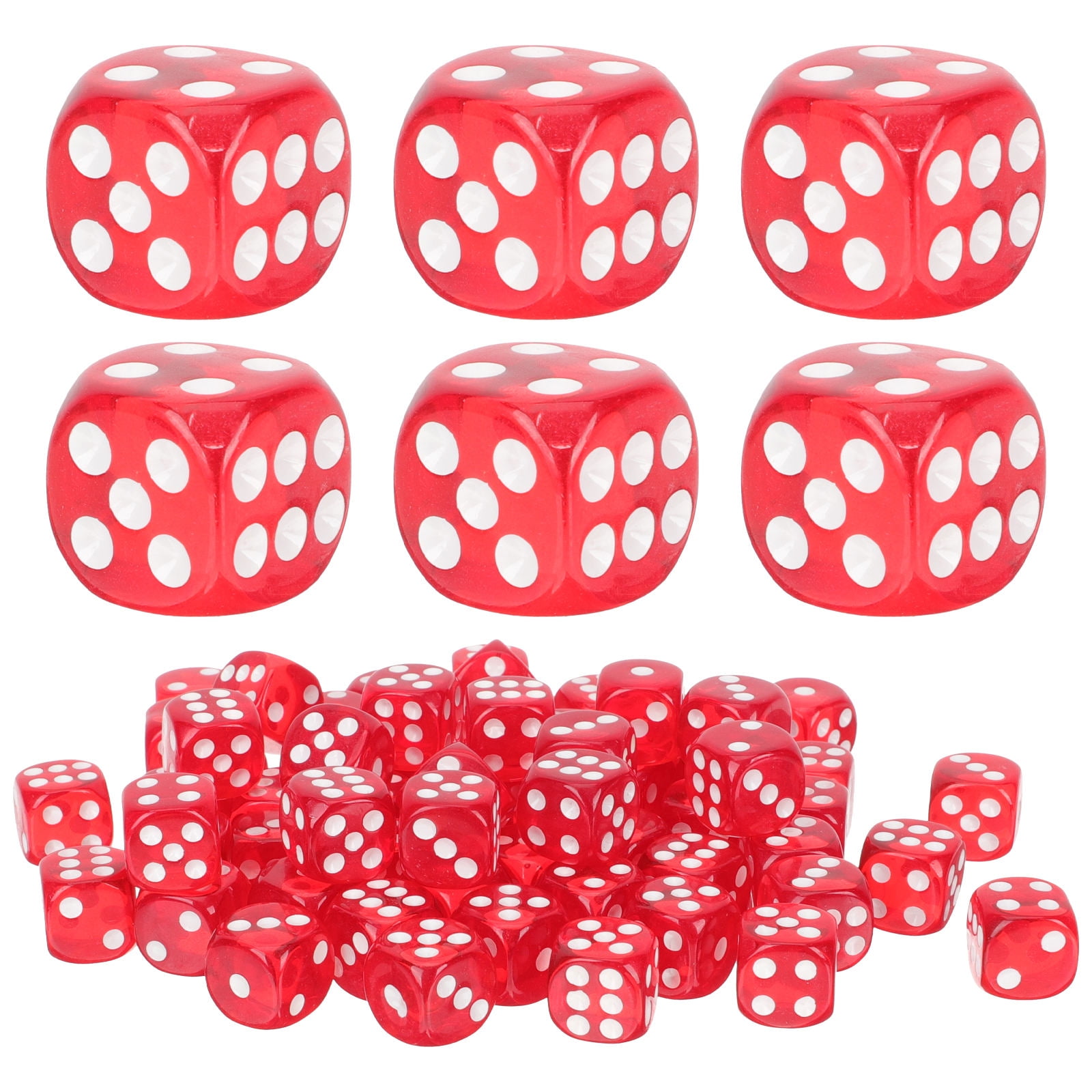 Click here for Oulii 100pcs Six Sided Dice Multi Sided Game Dice... prices