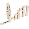 Timbers 60 Piece Wood Block Marble Run - Walmart.com